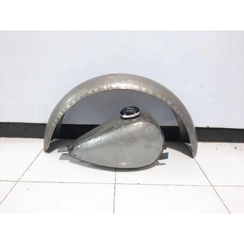 Custom Chopper tank Chopper Chopper and semi-circular Chopper fender ...