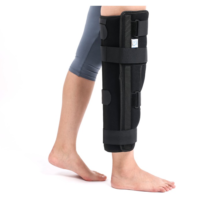 Long Leg Immobilizer Knee Splint Brace with 4 Panels to Provide Strong ...