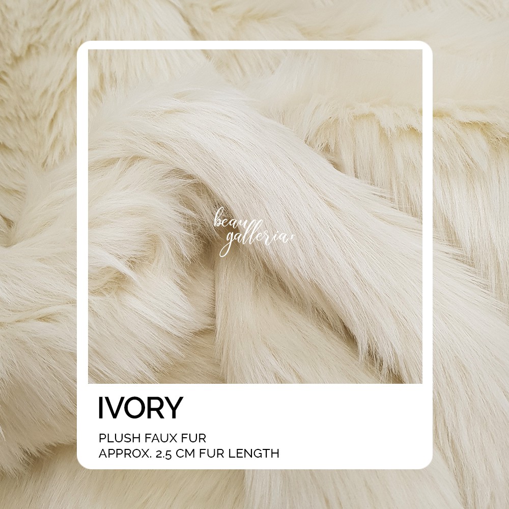 Plush Faux Fur Fabrics rectangle size as rugs floor mat shelf cover ...