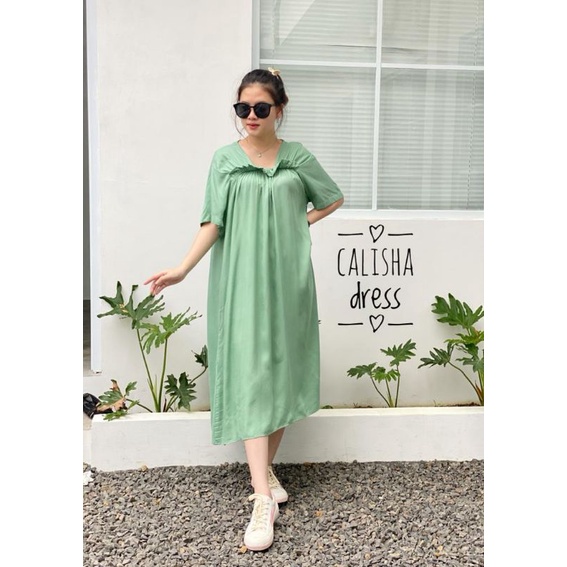 Calisha DRESS by YAYUKU / House DRESS ELSA | Shopee Philippines