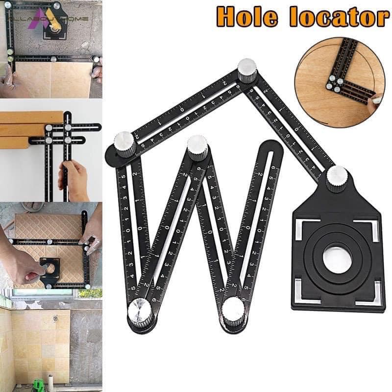 Universal Angularizer Ruler Multi Angle Measuring Template Tool