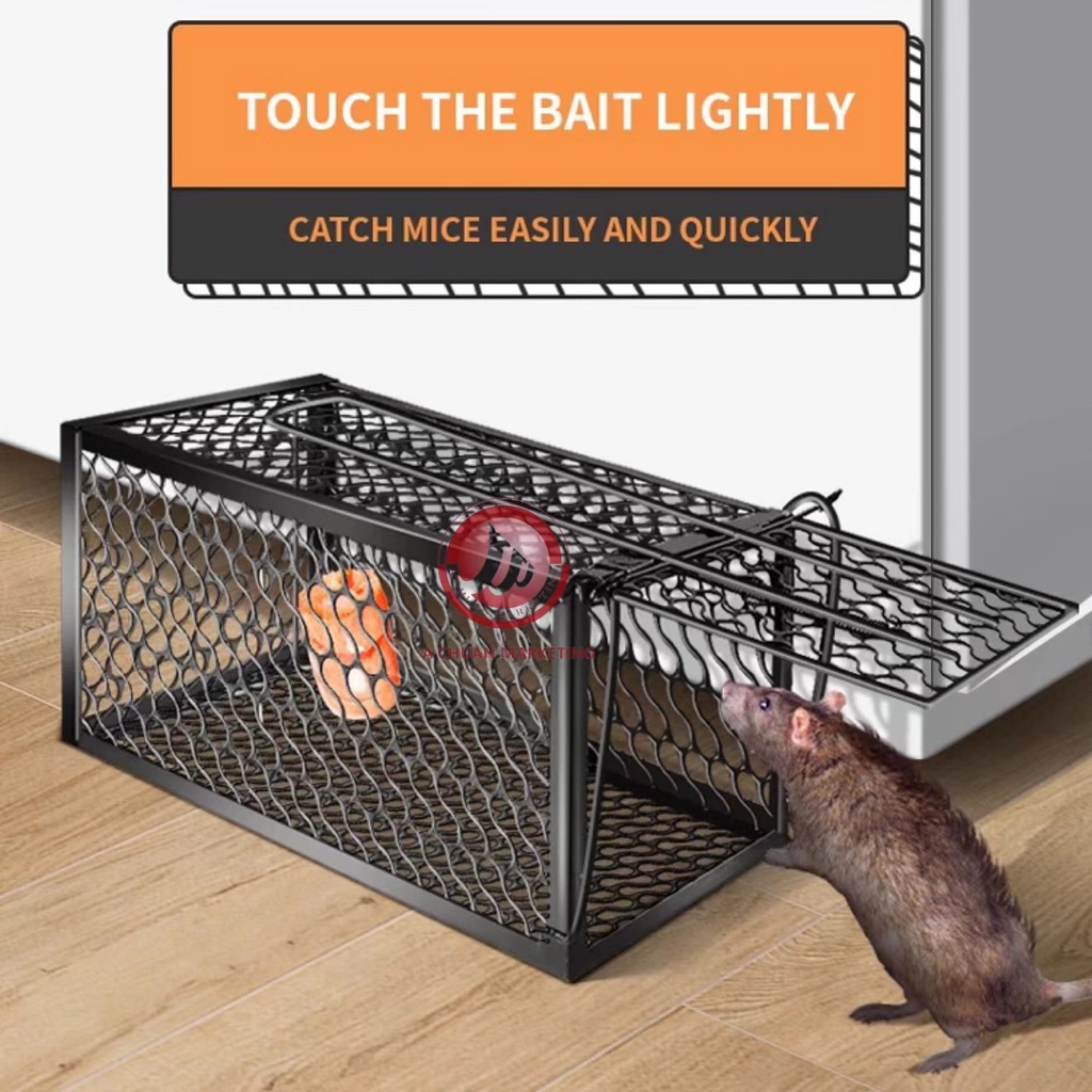 CY Small Rat Cage Mice Rodent Animal Control Catch Bait Hamster Mouse ...