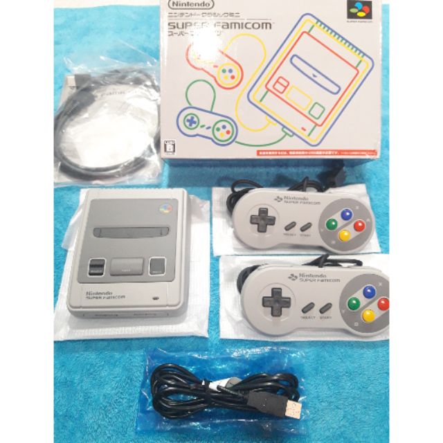 AUTHENTIC NINTENDO Nes/Famicom/SNES/SFC Super Famicom MINI - with 500 ...
