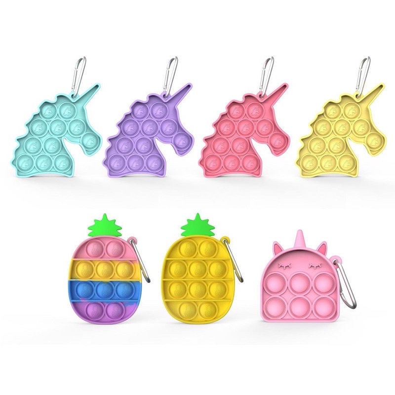 Keychain Pop It Fidget | Shopee Philippines