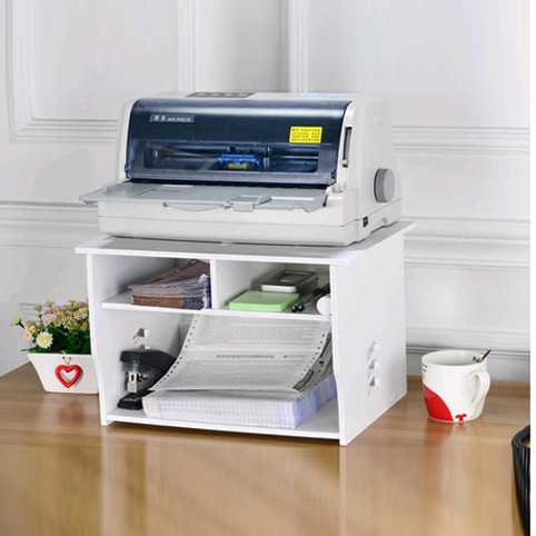 Office Double Desktop Printer Storage Rack | Shopee Philippines