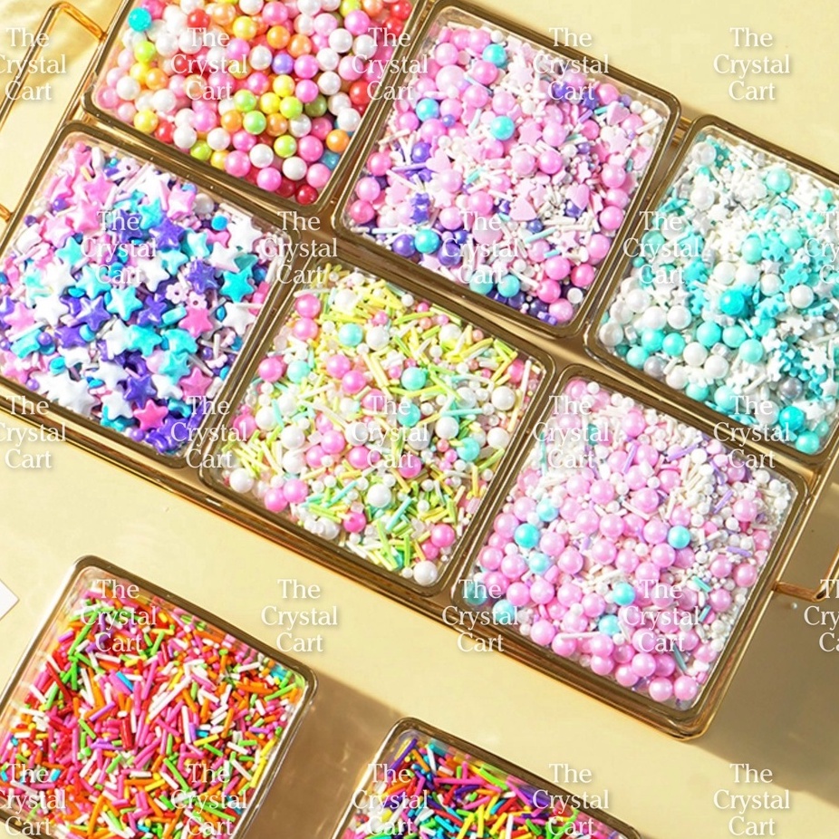 [NEW DESIGNS] Edible Dragees Capsule Rods Sprinkles for Cake Decoration ...