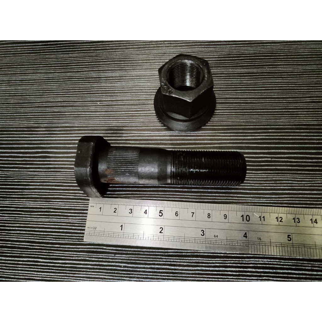 WG9100410104 / 199000410104 1PC HUB BOLT W/ SPLINE FRONT 23MMX100MM ...