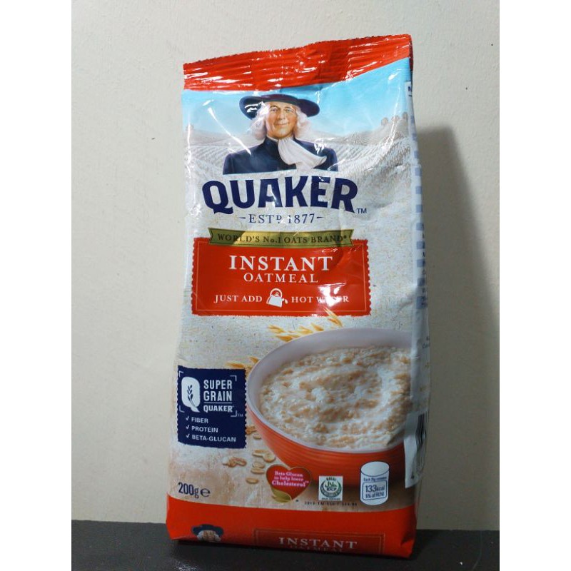 Quaker Instant Oatmeal 200g & 400g | Shopee Philippines