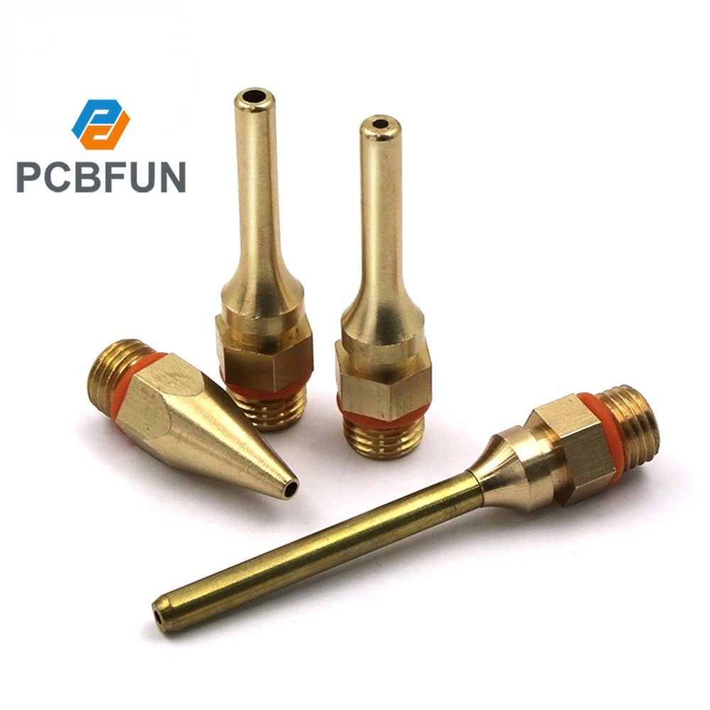Pcbfun Nozzle Pure Glue Stick Gold Copper Hot Melt Gun 2.0X70 3.0X50 2 ...
