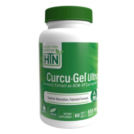 Health Thru Nutrition Curcu-Gel Ultra Turmeric Extract as BCM-95 ...