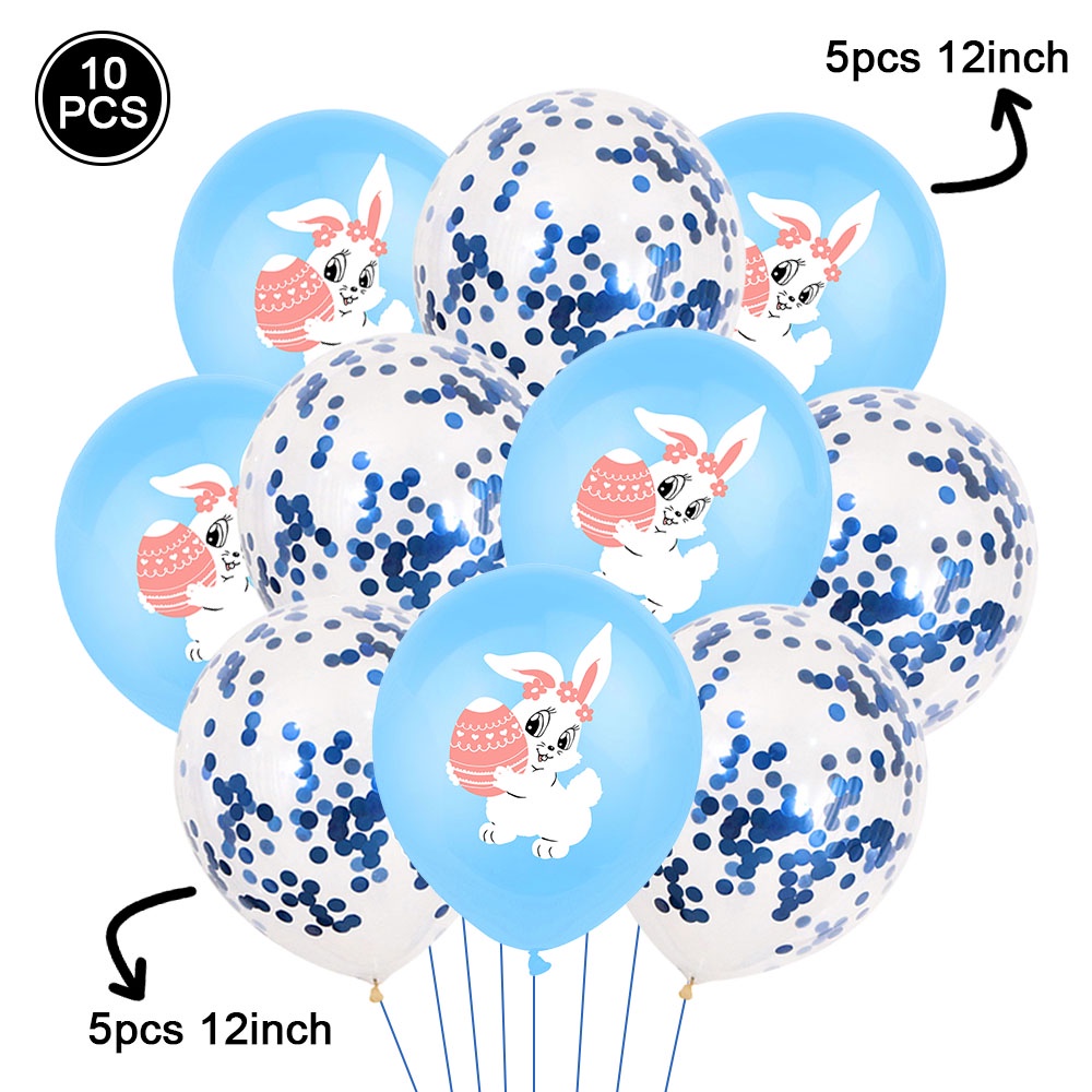 Rabbit Latex Balloon Cute Animal Bunny Air Balloon For Kids Birthday ...