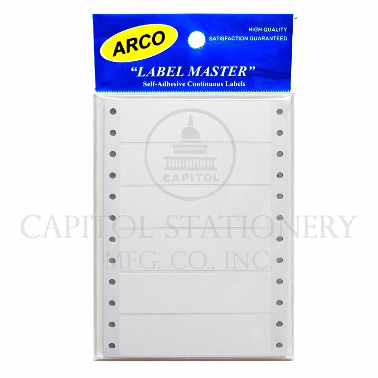 Arco Label Master Computer Labels/ Sticker Label 24mm x 90mm, 306 pcs ...