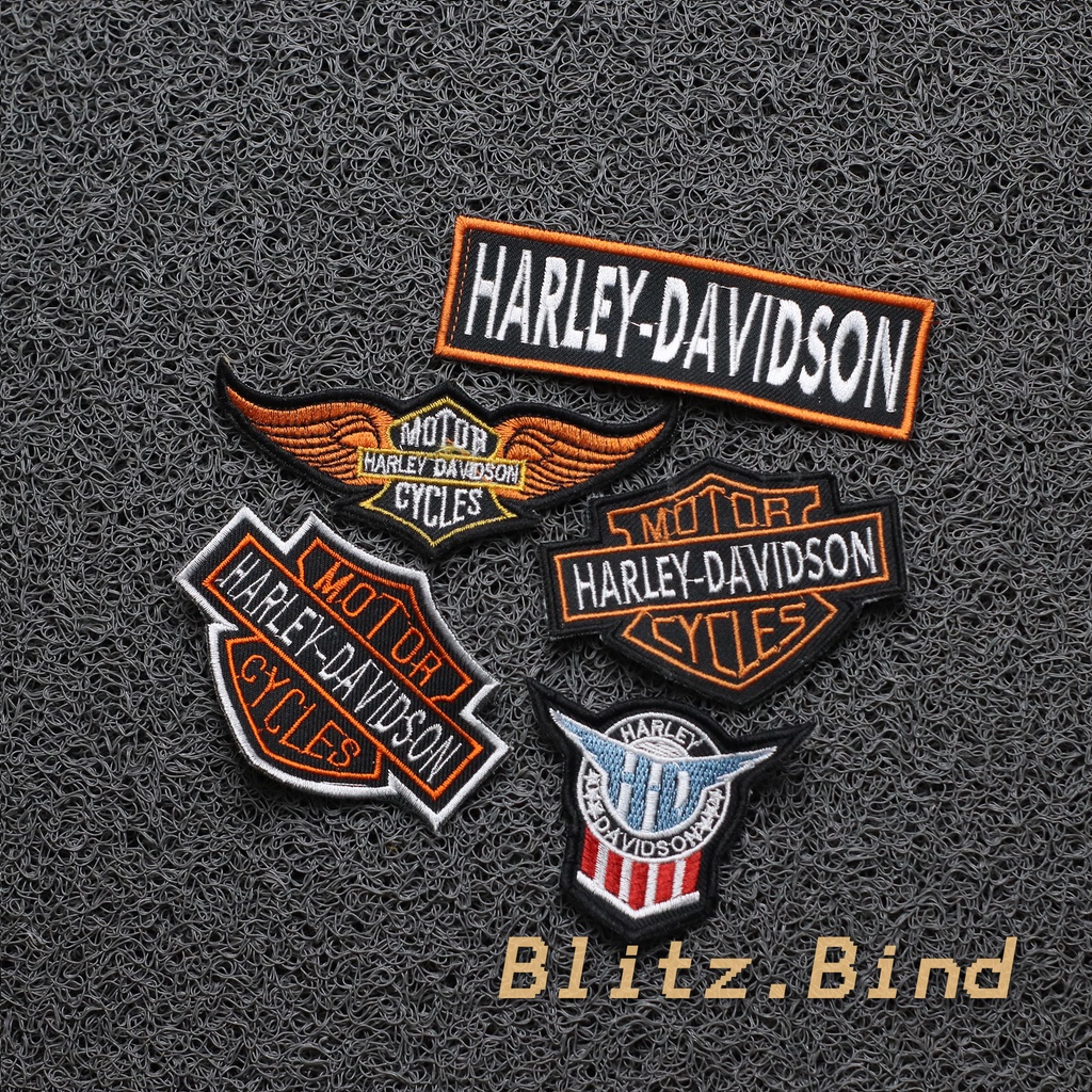 Harley DAVIDSON premium best Embroidery Patch | Shopee Philippines