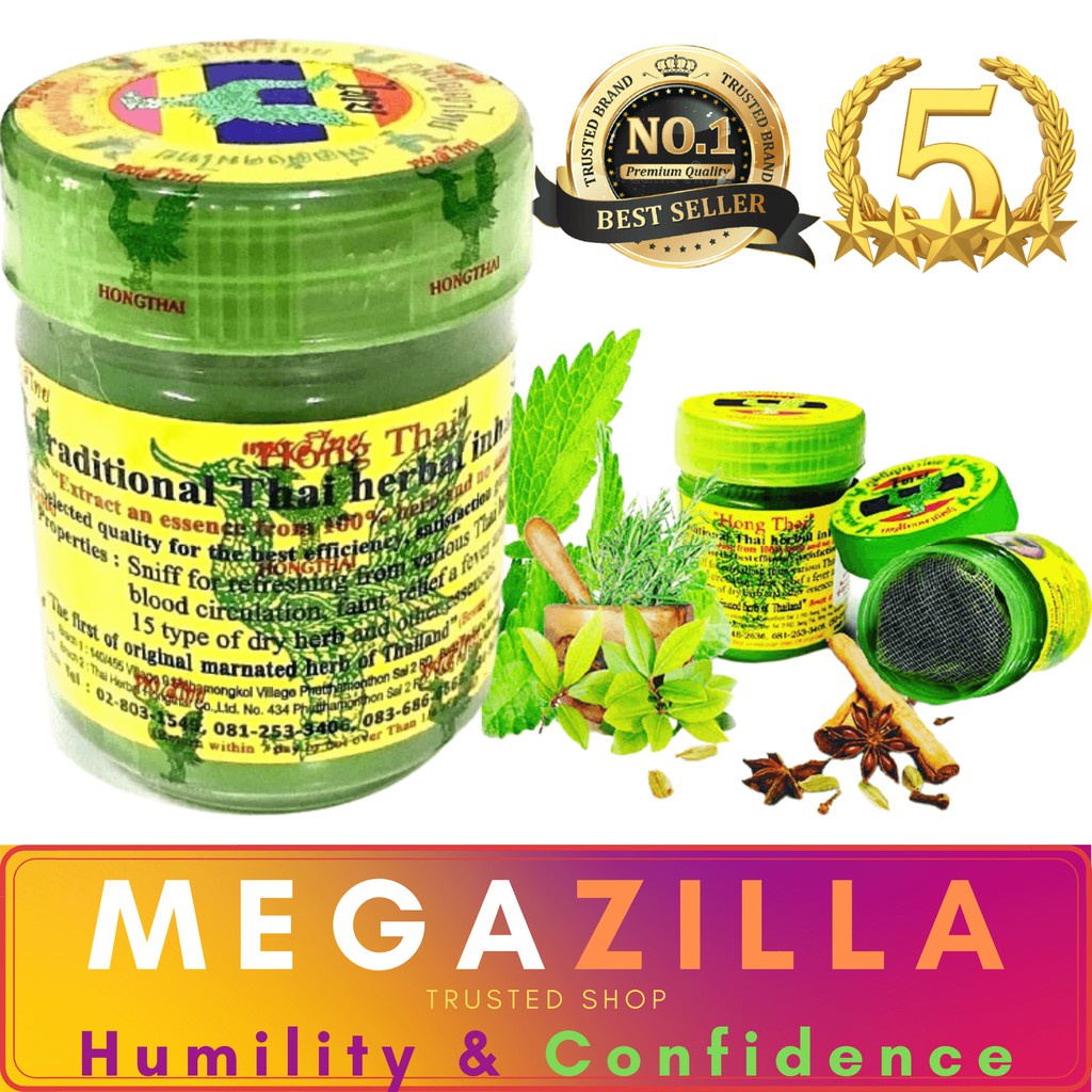 black inhaler peppermint_ ♫Hong Thai Inhaler Thailand Original Hong ...