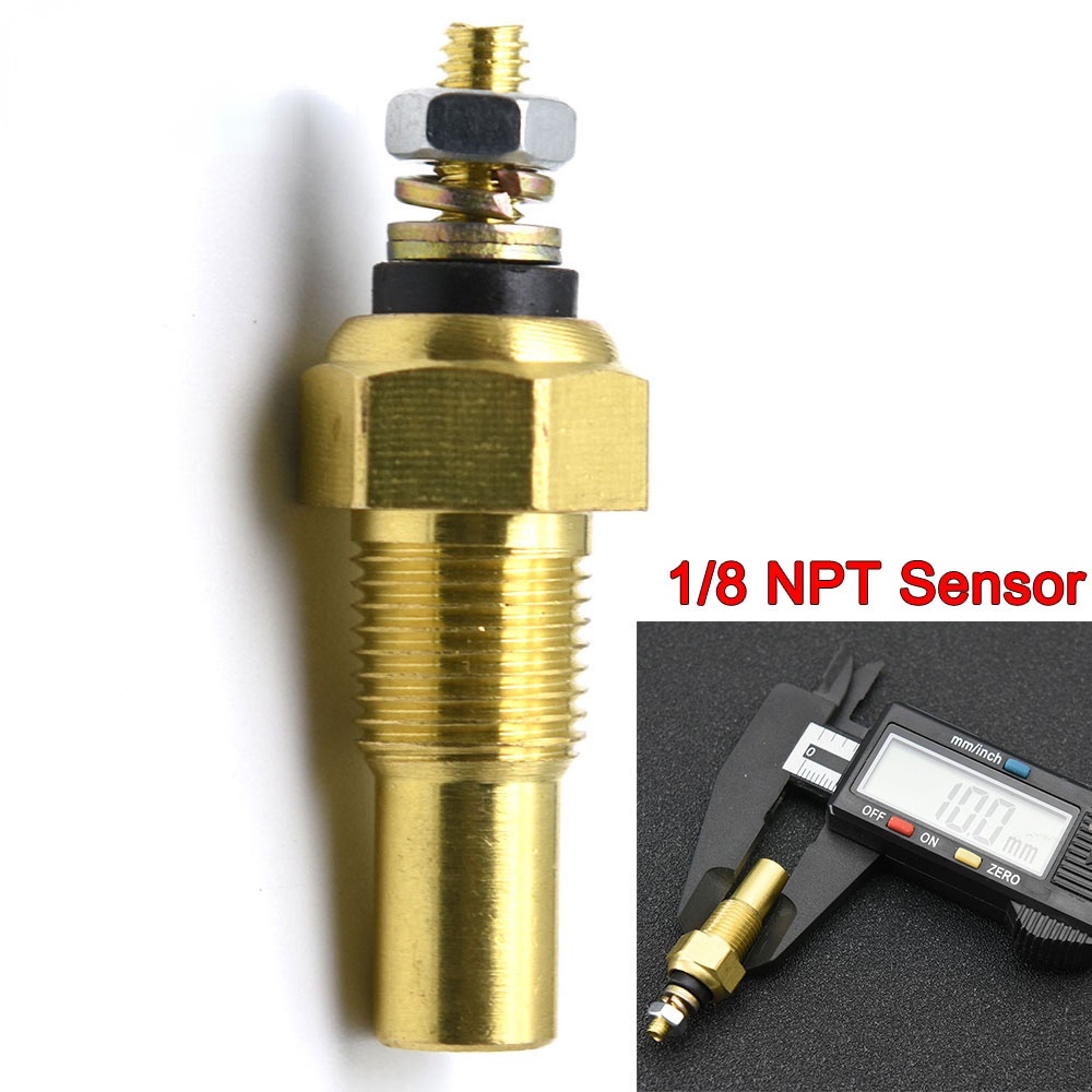 1/8 NPT Water Oil Temperature Sensor 10mm Universal Car Auto Truck ...