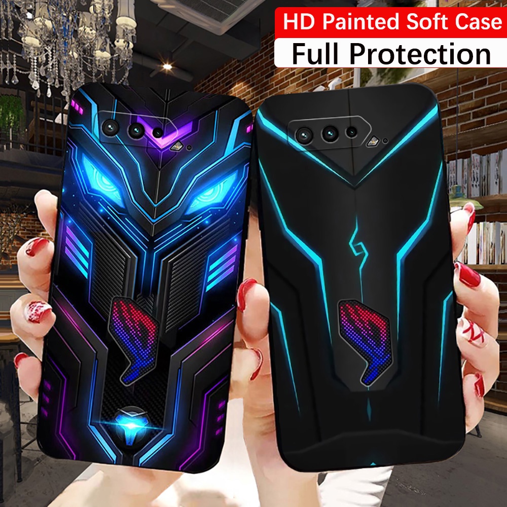 Case For Asus ROG Phone 5 5S Cover For Asus ROG 3 Bumper Silicone Case ...