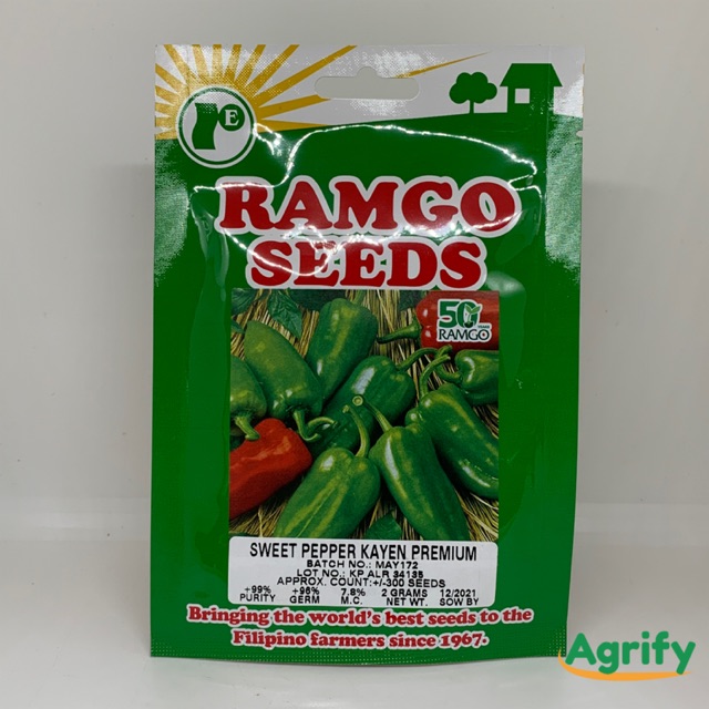 Sweet Pepper Kayen Premium Seeds | Shopee Philippines