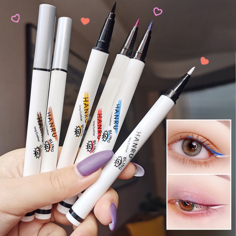 Hanru Long Eyeliner 1.5g Long-lasting, smudge-proof multi-colored ...