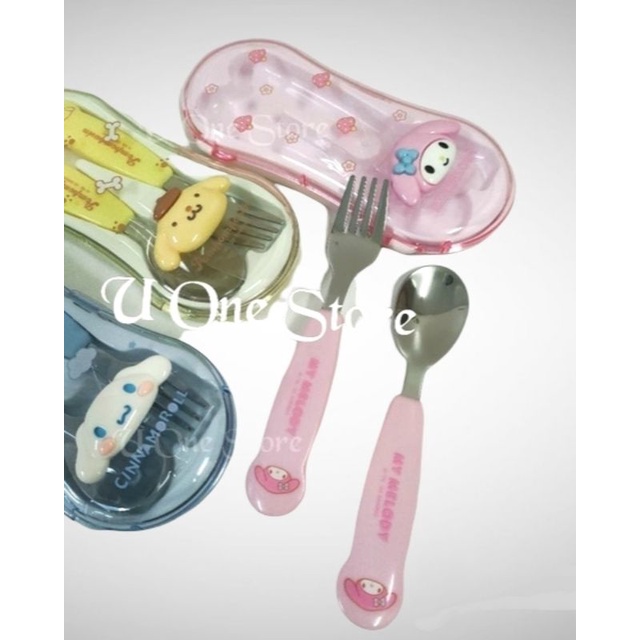 Miniso Sanrio Characters Stainless Steel Cutlery Set | Shopee Philippines