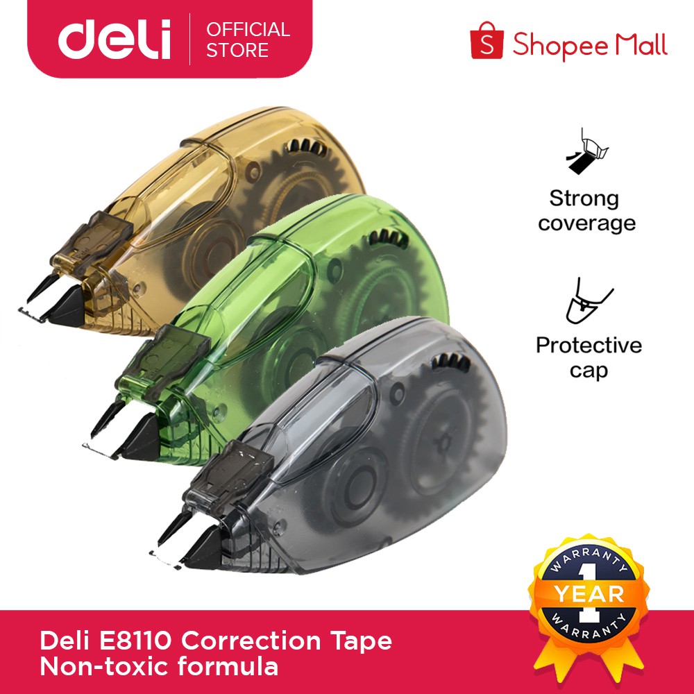Deli Correction Tape Mini Correction Tape Student Stationery School ...