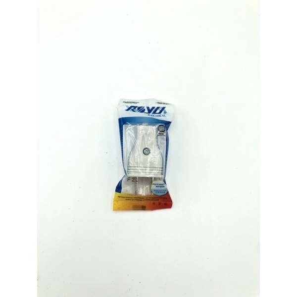 Royu regular plug rubber plug 10A 250V. heavy-duty 15A 250V | Shopee ...