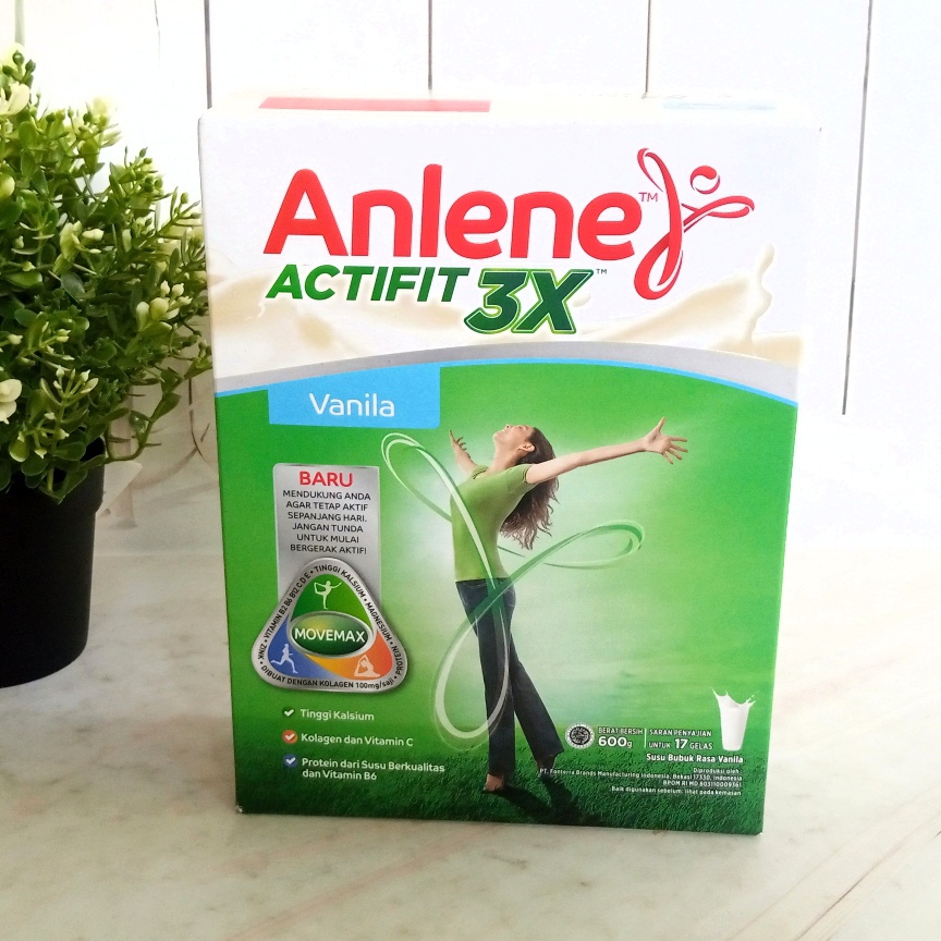 Anlene Active Vanilla 600g | Shopee Philippines