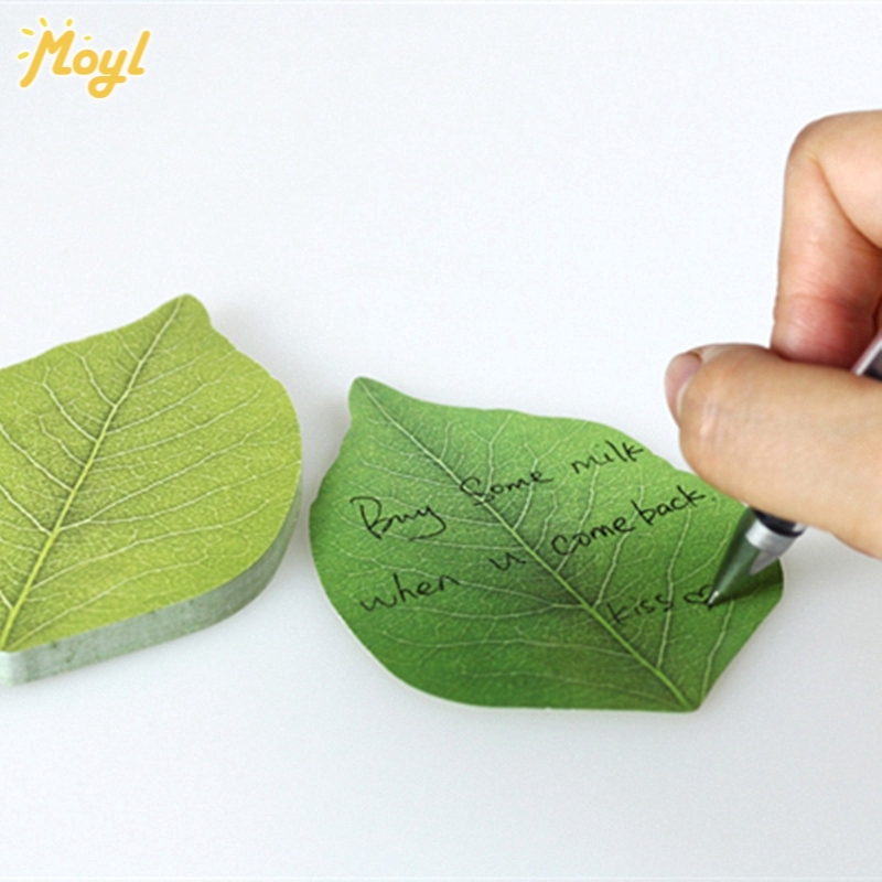 [Hot Sale] 50 Sheets Korean INS Leaf Sticky Note Paper Can Stick Office ...