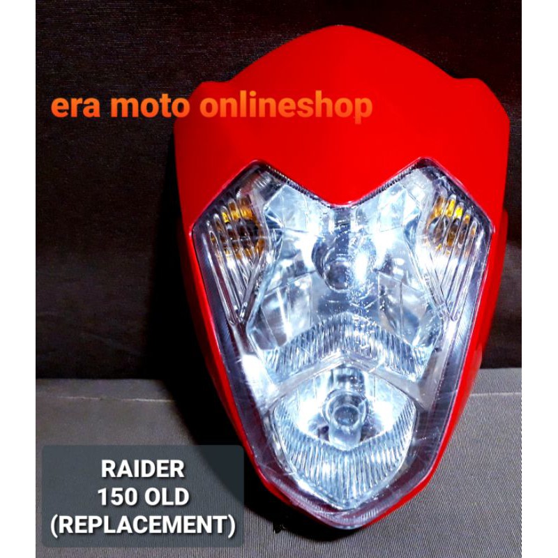 HEADLIGHT RAIDER 150 OLD (REPLACEMENT) | Shopee Philippines