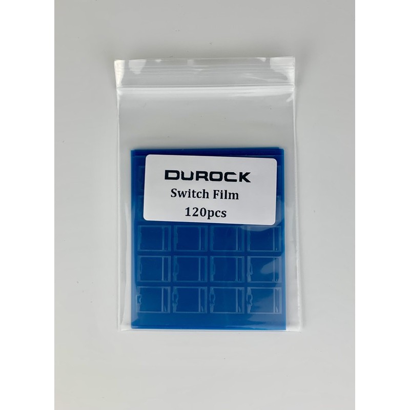 Durock Switch Films (120 Films/pack) for Mechanical Keyboard Switches JMK | Shopee Philippines