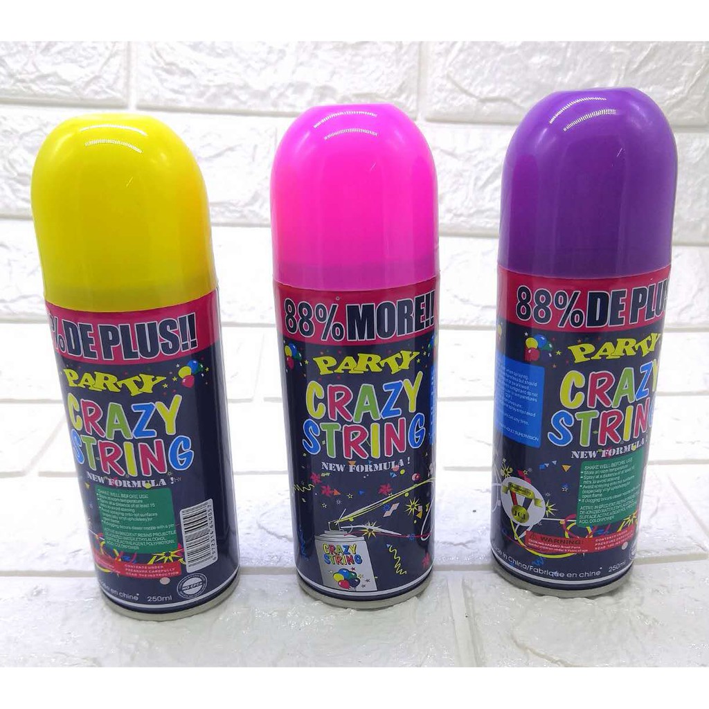 [WG] PARTY CRAZY STRING DECORATION 250ML | Shopee Philippines