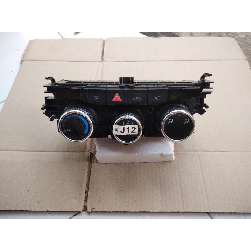 All new Yaris Type G ORI AC control panel control switch | Shopee ...