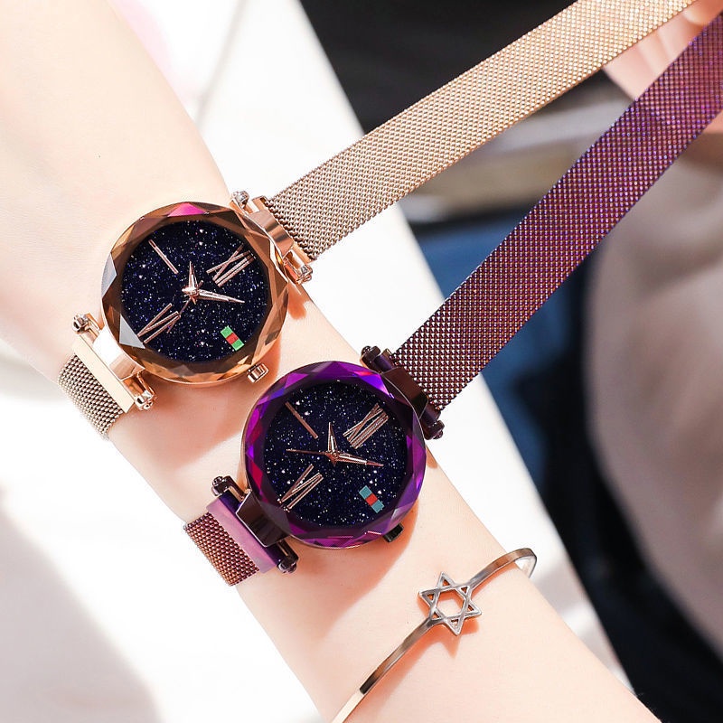 Starry Sky Gypsophila Influencer Female Watch Student Korean Version ...