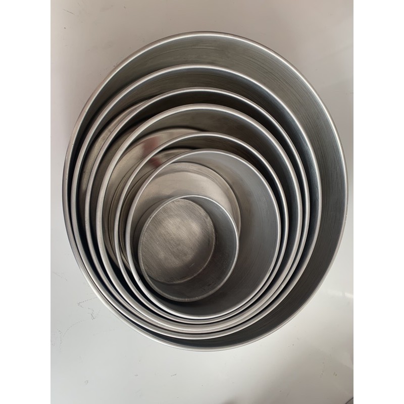 round pan / baking pan (makapal) 4x3 6x3 7x3 8x3 9x3 10x3 12x3 | Shopee ...