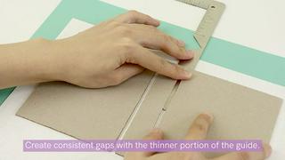5-in-1 Book Cover Guide Stainless Steel Metal Bookbinding Cover Tool ...