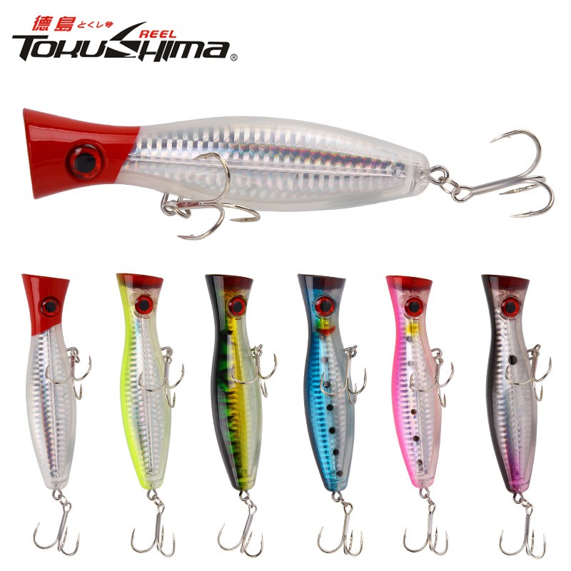 Whopper Plopper Popper SwimBait Lure Floating Fishing Bait Fish bait ...