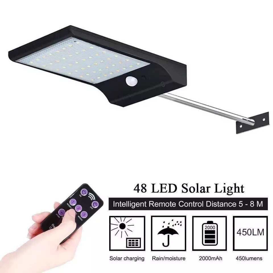 Mstar " 48 LED Waterproof Solar Light Power Motion Sensor Outdoor ...
