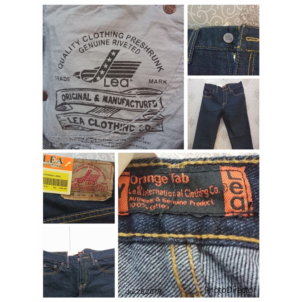 Men's Standard LEA JEANS -RIJEK- Cheaphhh | Shopee Philippines