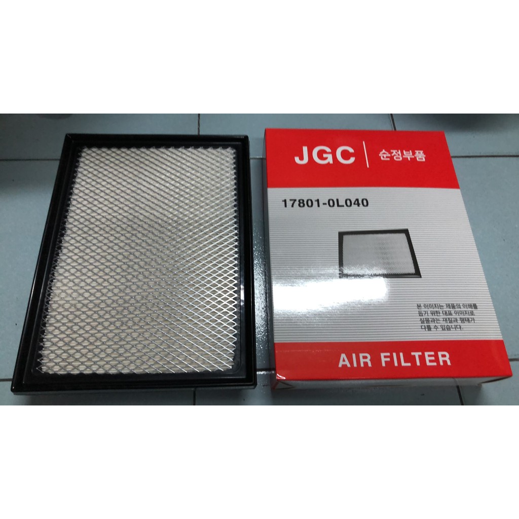 Toyota Fortuner/Innova/Hilux 2016-2020 Air Filter 17801-0L040 | Shopee ...