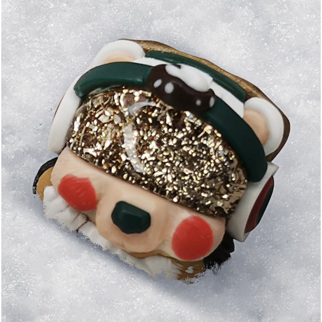 Artisan keycap Space cat keycap Hand made Resin keycap mechanical ...