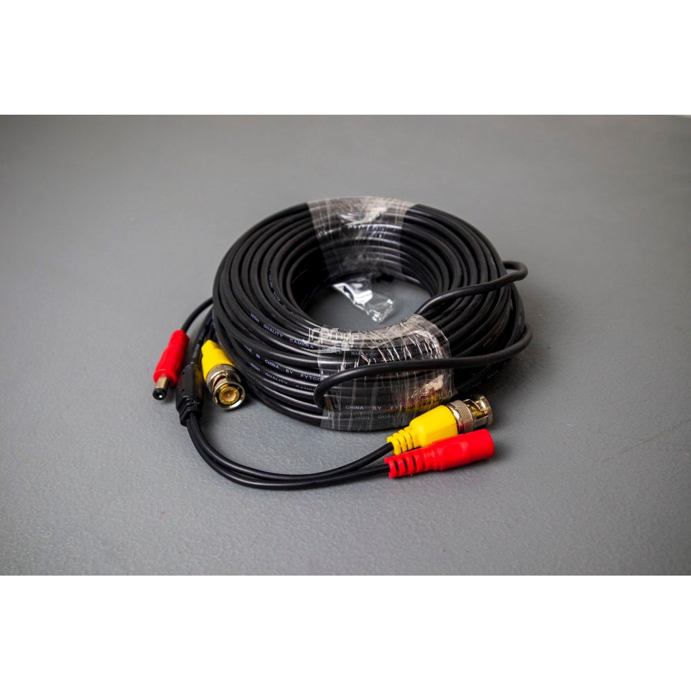 BNC Video and Power Siamese Cable For Surveillance CCTV Camera 10m ...