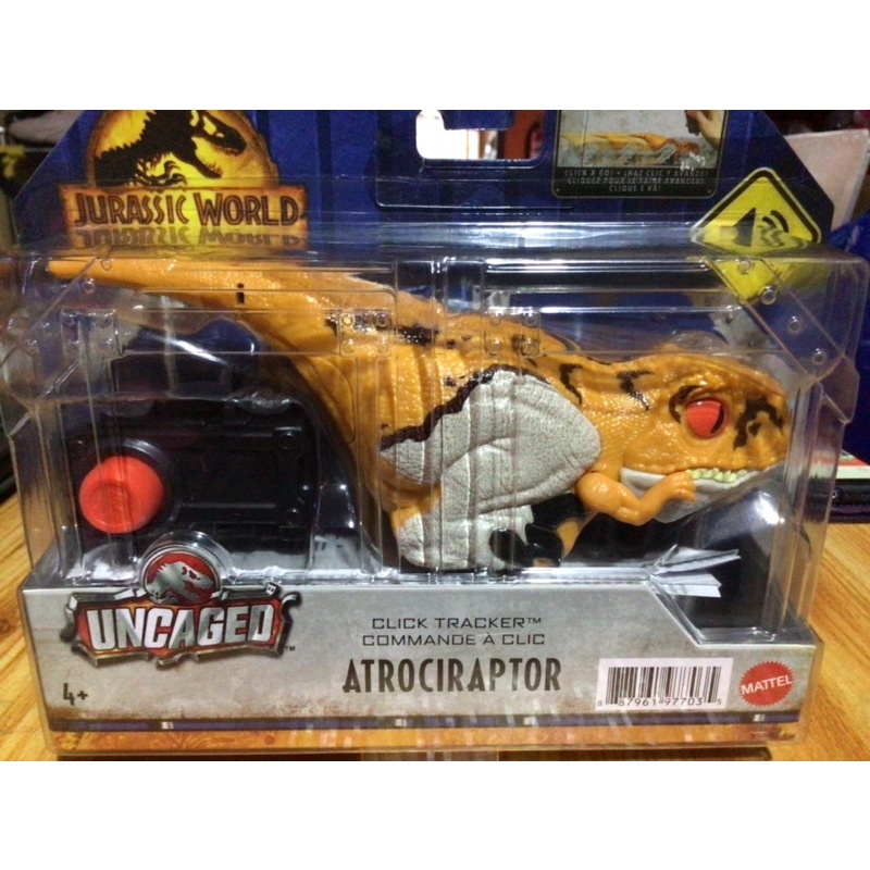 Jurassic World Dominion Uncagged Clicker Atrociraptor GYN40 | Shopee ...
