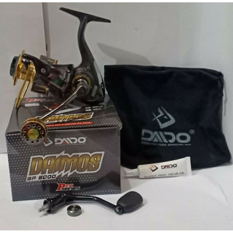 Daido DAIMOS 6000 PRO SERIES.POWERHANDLE Fishing REEL | Shopee Philippines