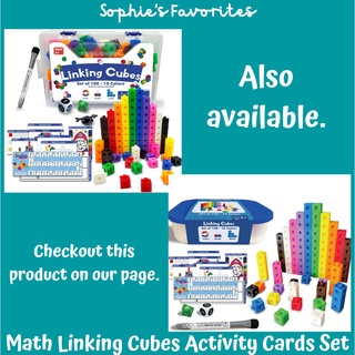Numberblocks 100pcs 2cm Linking Cubes Blocks Color Manipulatives Unifix ...