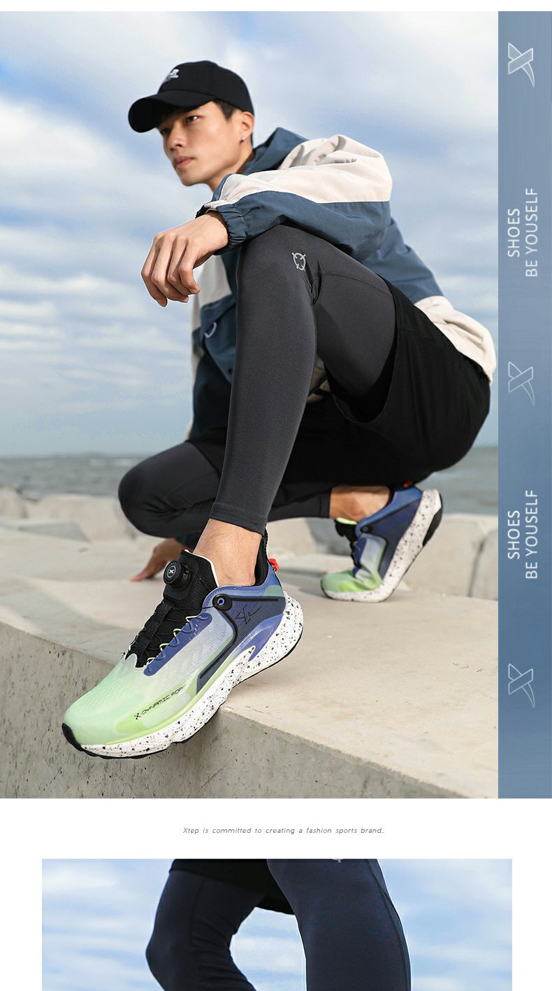 XTEP Men Dynamic Foam 2.0T 2022 Running Shoes Mesh Durability ...