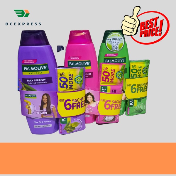 Palmolive Naturals Shampoo Healthy & Smooth 400ml w/ Free 6sachets ...
