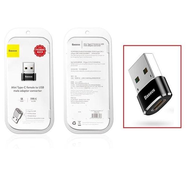 Don't Miss The order.. Baseus OTG USB Type C Female to USB Male Adapter ...