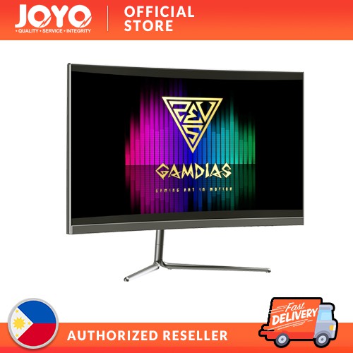 GAMDIAS ATLAS HD27CG 27" CURVE LED/165HZ/1MS/FHD/1500R/HDMI+DP/ GAMING ...