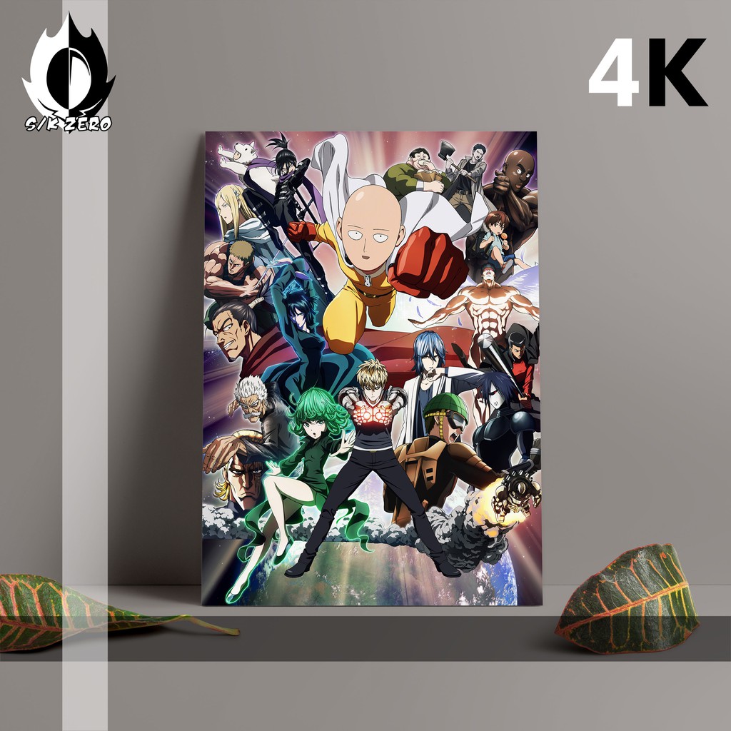The Most Complete Anime A3 size Poster - One Punch Man (4K) (Can Be ...