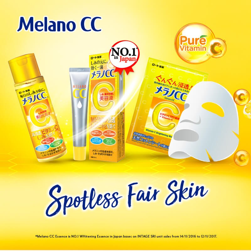 Melano CC Intensive Anti-Spot Essence 20ml and Cream 23g | Shopee Philippines