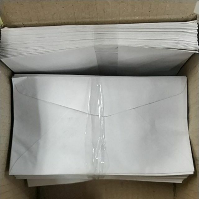 500pcs small white envelop envelope | Shopee Philippines